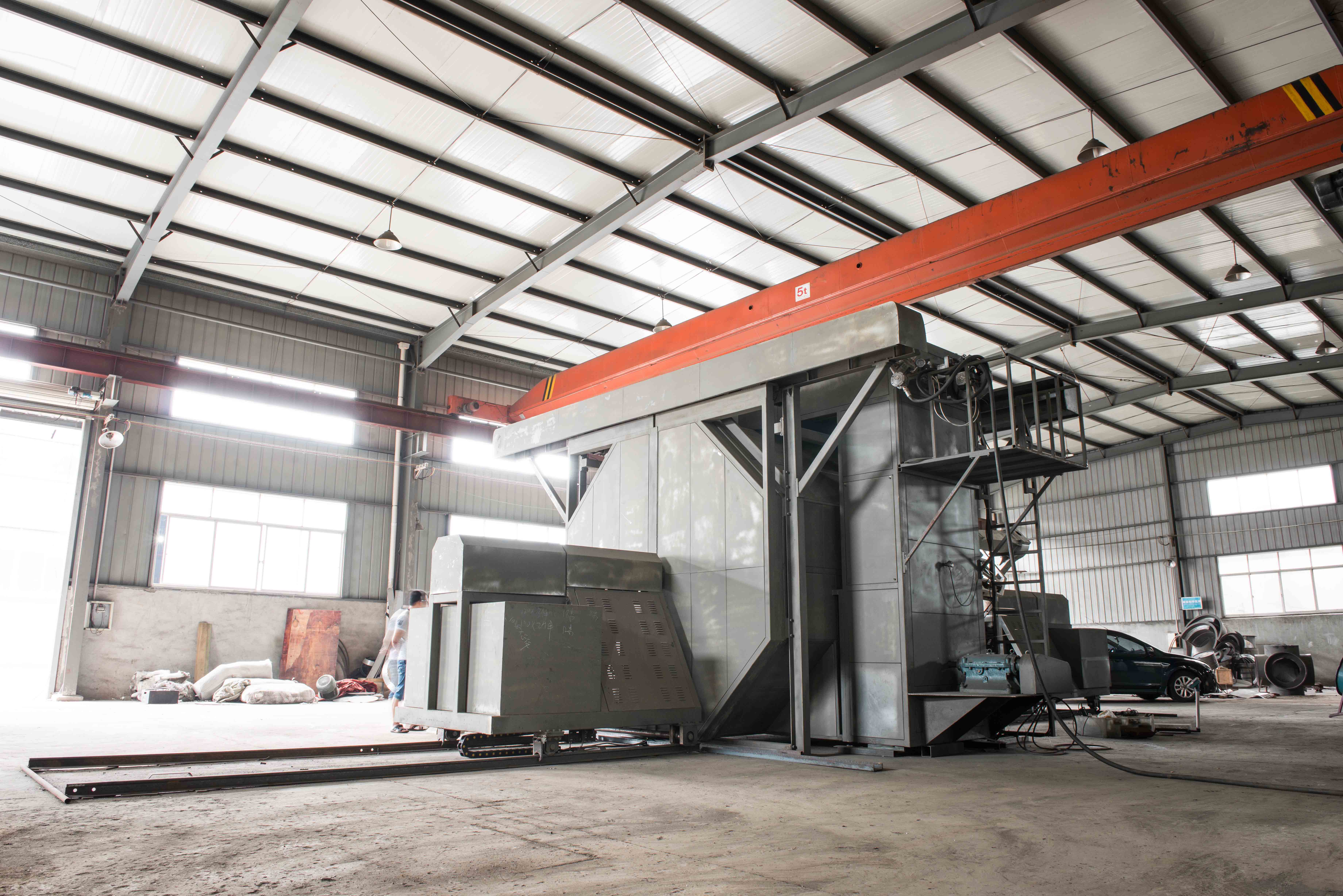 4 arm rotational molding machine for ferry company - Buy 4 arm ...